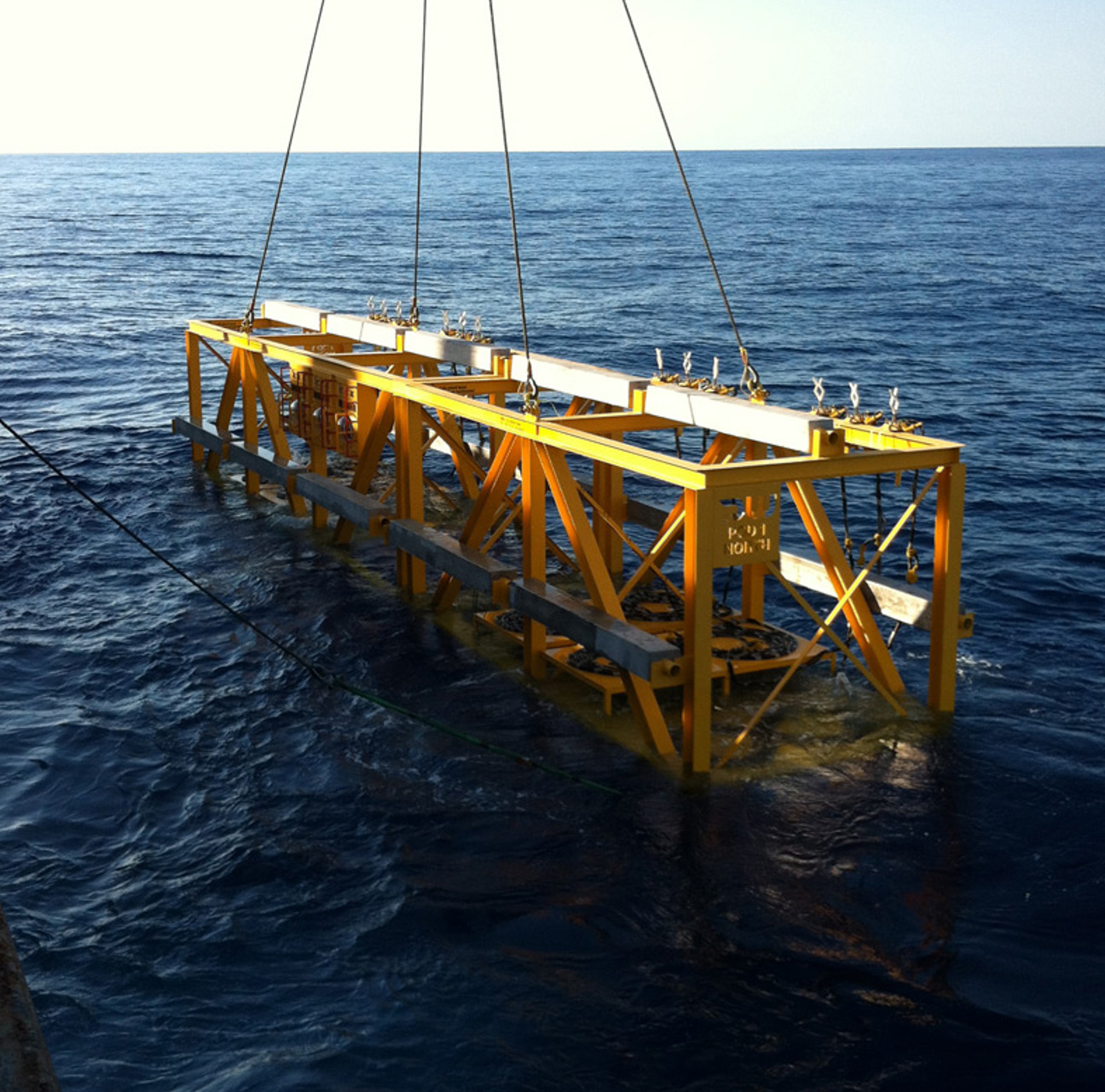 Project: Self monitored anode sled for the Olympus field