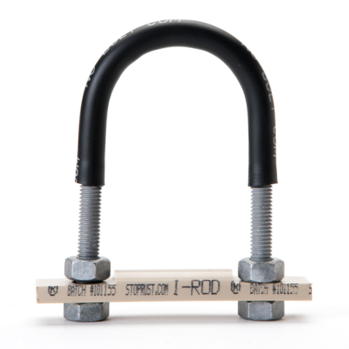 Product: 16 in Galvanized Nu-Bolt, Non-Gripping with Peek